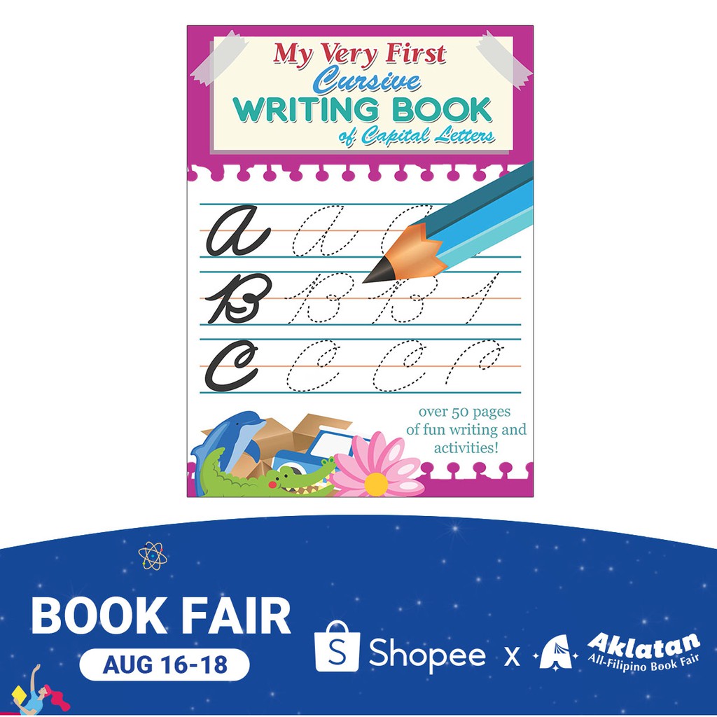 WS NEW MY VERY FIRST CURSIVE WRITING BOOK-CAPITAL LETTERS | Shopee Malaysia