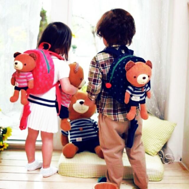 Bear safety harness backpack | Shopee Malaysia