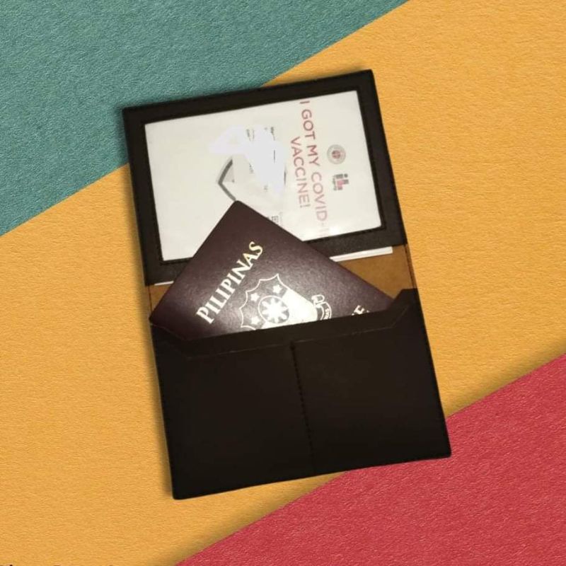 Vaxx card and passport holder for Quezon City / Makati / Taguig ...