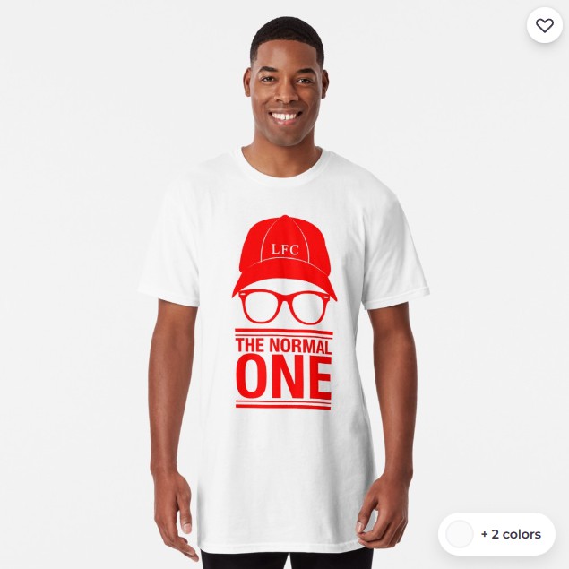 Liverpool Klopp The Normal One White/Red | Shopee Malaysia
