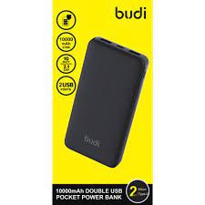BUDI 10000mAh DOUBLE USB POCKET POWER BANK | Shopee Malaysia