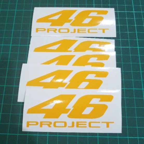 Sticker 46 project(cutting) | Shopee Malaysia