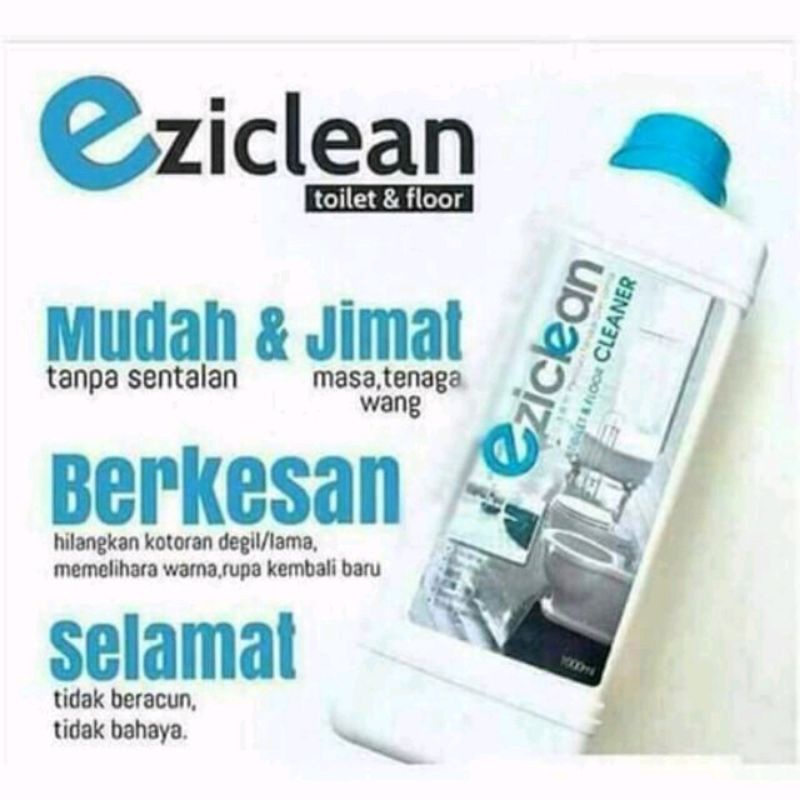 Eziclean toilet & floor cleaner/ sabun pencuci tandas dan lantai 1 ...
