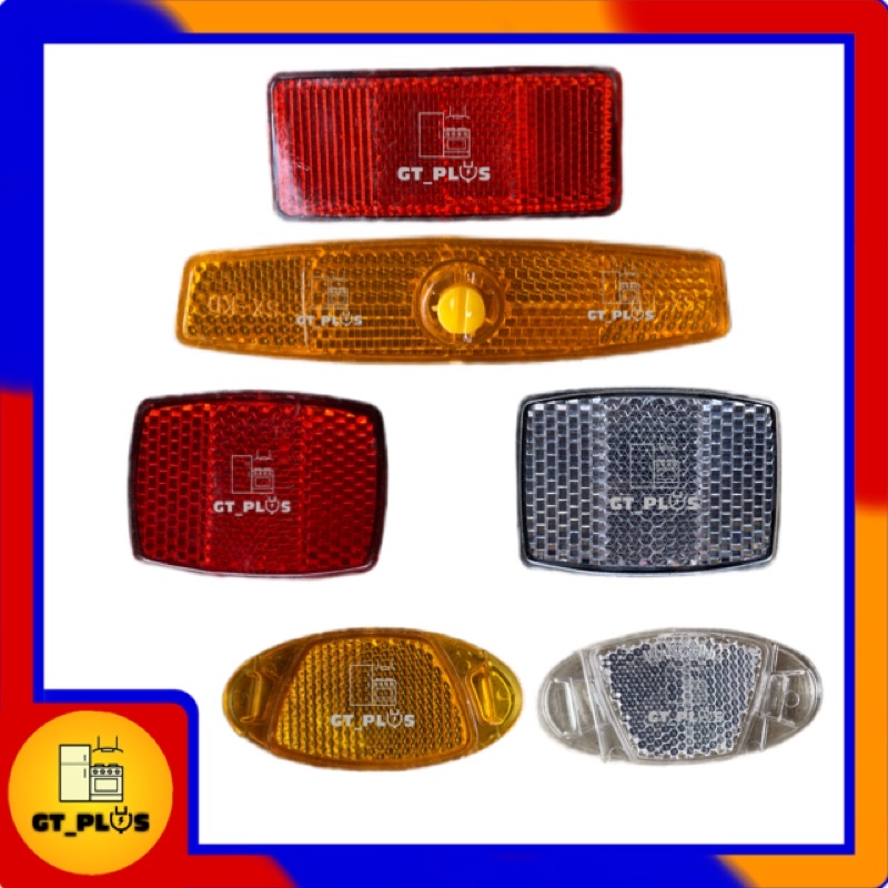 YYY Bicycle Safe Reflector Light Front & Rear Safety Basikal Pemantul ...