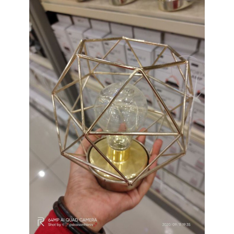 GOLD DECO LAMP BY PS KAISON | Shopee Malaysia