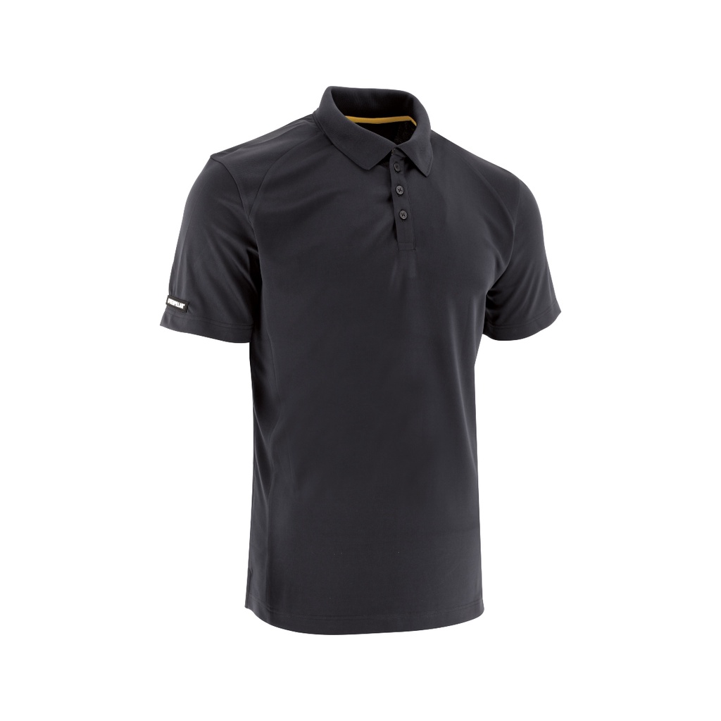 Caterpillar Men's TECH COOLMAX Polo Tee - Black (1620027-10158 ...