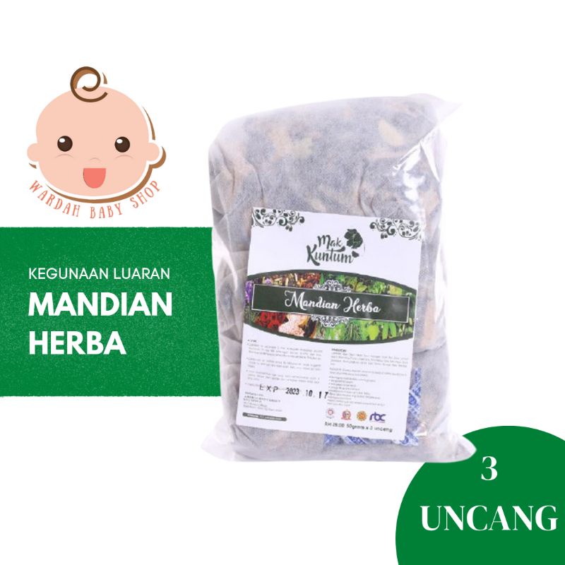 MAK KUNTUM [MANDIAN HERBA BUNGA | SABUN SUSU |GEL MANDIAN HERBA ...