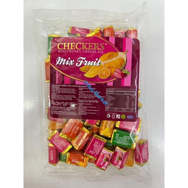 FRANCESTLE CHECKERS MINI CHUNCKY CHOCOLATE 350-500G | Shopee Malaysia