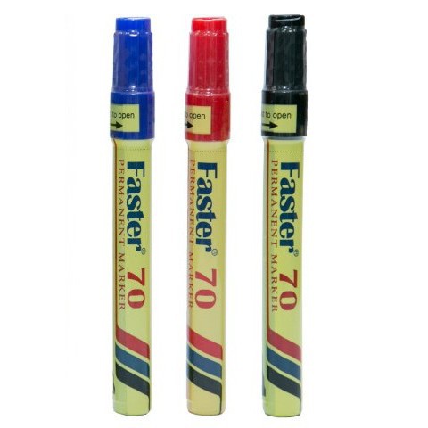 FASTER 70 PERMANENT MARKER PEN ( 1 pcs ) | Shopee Malaysia