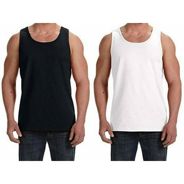 🔥🔥 Men's Basic Singlet 100% Cotton Good Quality 🔥🔥 | Shopee Malaysia