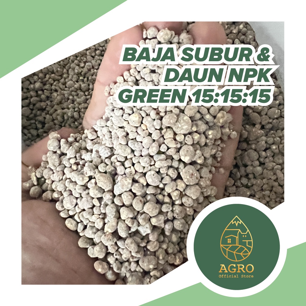 1KG Baja NPK Green 15 15 15 / Baja Kesuburan, Pembesaran dan ...