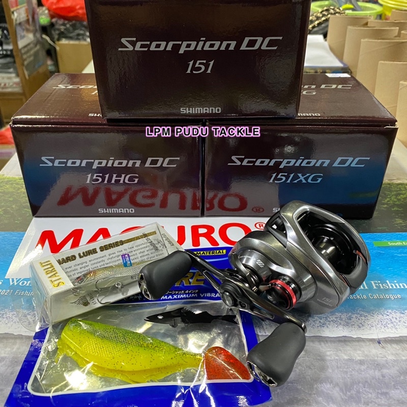 SHIMANO 2021 SCORPION DC BAITCASTING REEL | Shopee Malaysia