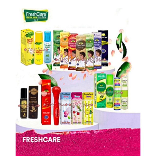 Fresh Care Minyak Angin Aromatherapy/ Tolak Angin/ Minyak Bidara 💯 ORI ...