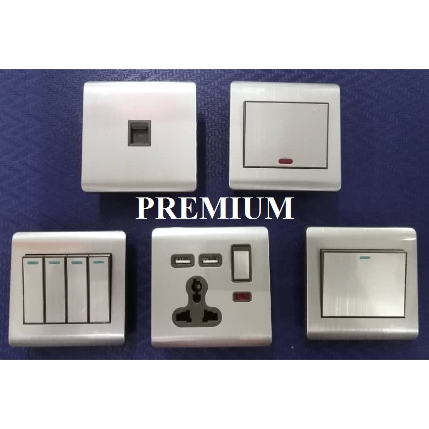 RETOUCH SWITCH & SOCKET PREMIUM SERIES | Shopee Malaysia