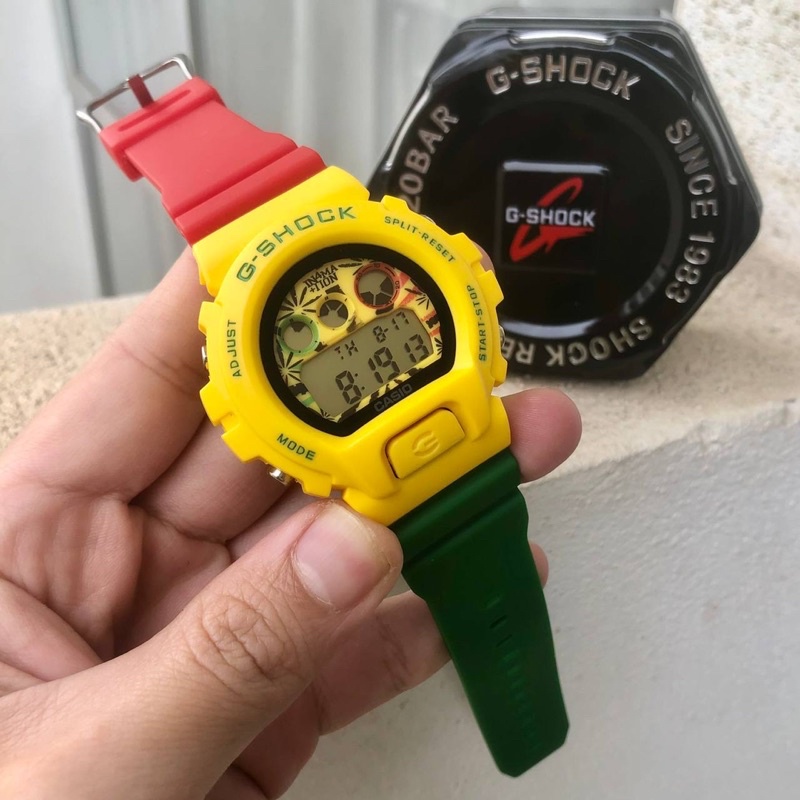 G-Shock Rasta (grade 3A) | Shopee Malaysia