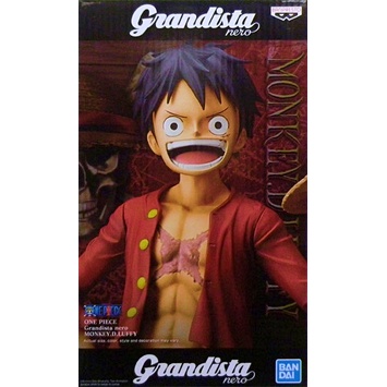 Original Banpresto Bandai One Piece Grandista Nero Monkey D. Luffy ...