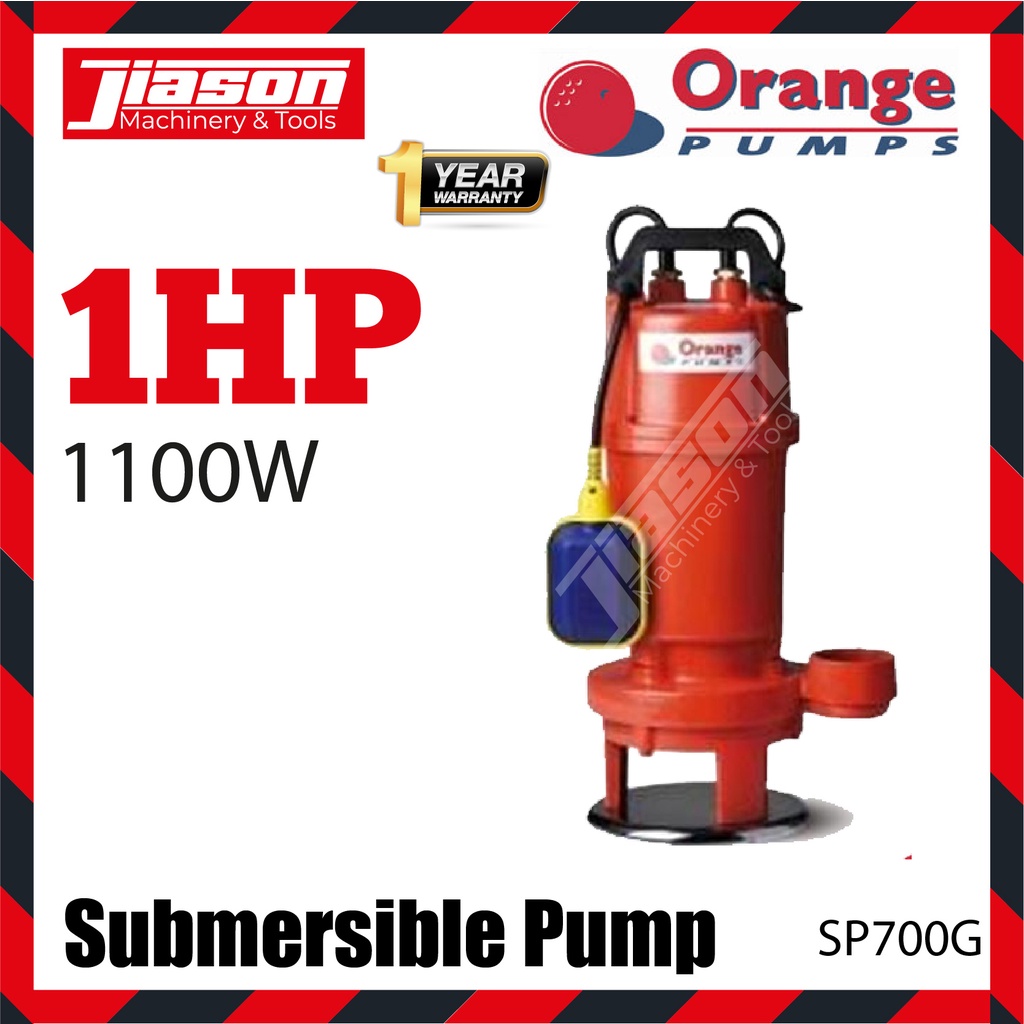 ORANGE PUMP SP700G 1HP Submersible Pump 1100W | Shopee Malaysia