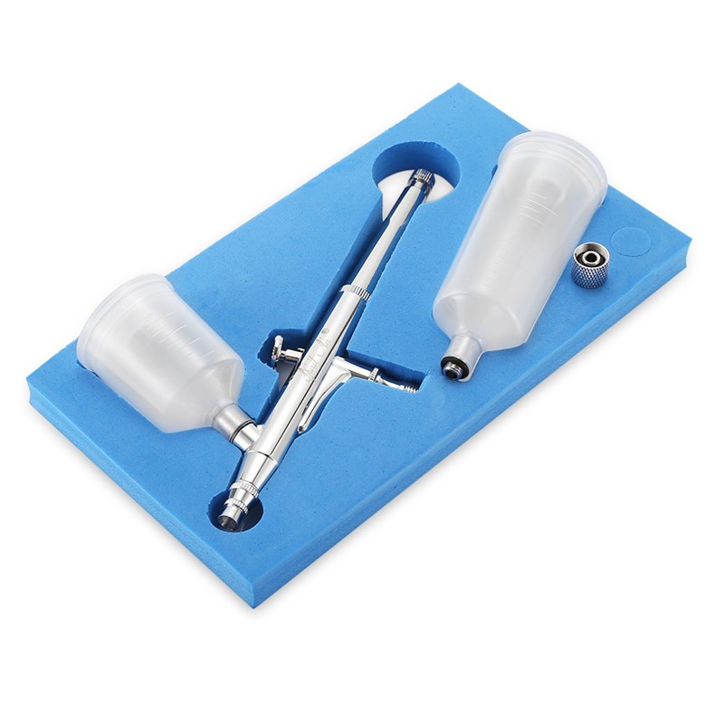 Spirit air Tool 0.3mm Gravity Feed Dual Action Cake Airbrush Spray Kit ...