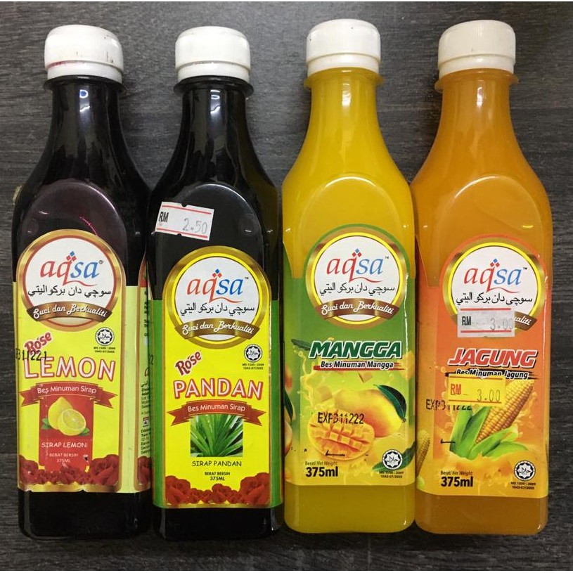 Bes Minuman Berperisa Aqsa 375ml | Shopee Malaysia