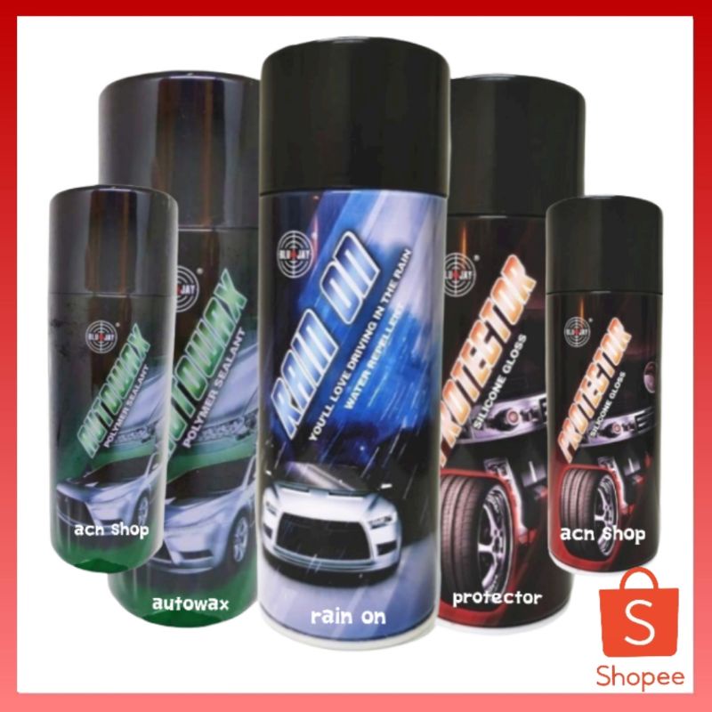 RAIN ON & AUTOWAX & PROTECTOR (BLUJAY) | Shopee Malaysia