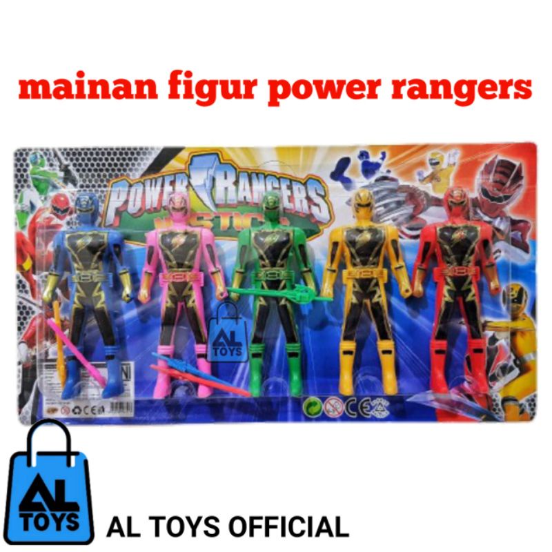 Power rangers Figure Toys Contents 5pcs | Shopee Malaysia