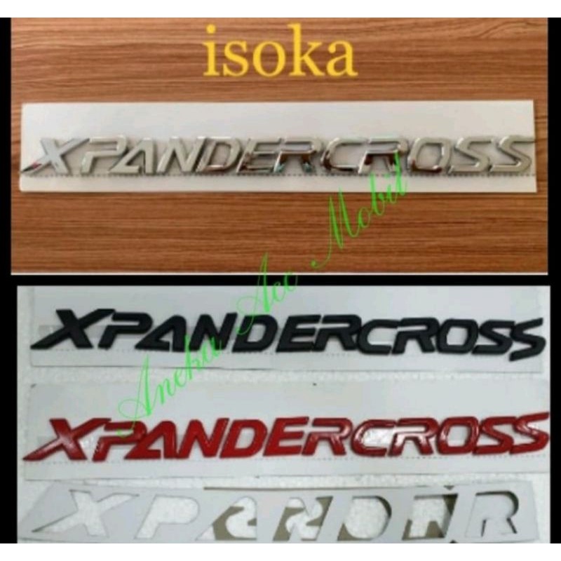 MESIN Xpander cross hood engine front hood emblem Sticker | Shopee Malaysia