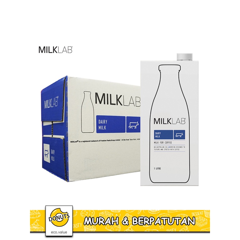 MILKLAB DAIRY MILK 3.5% FAT 1LIT (1 PACK) | Shopee Malaysia