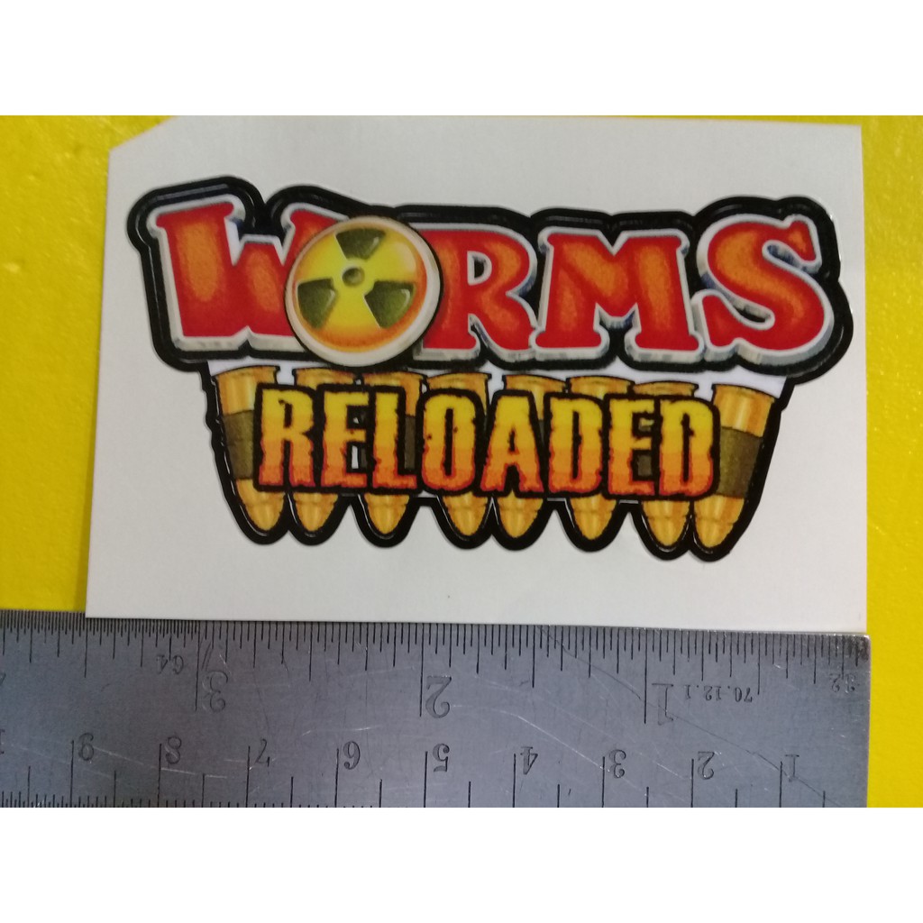 20230823-1043 0179A WORMS RELOADED Body Sticker / Stripe / STIKER ...
