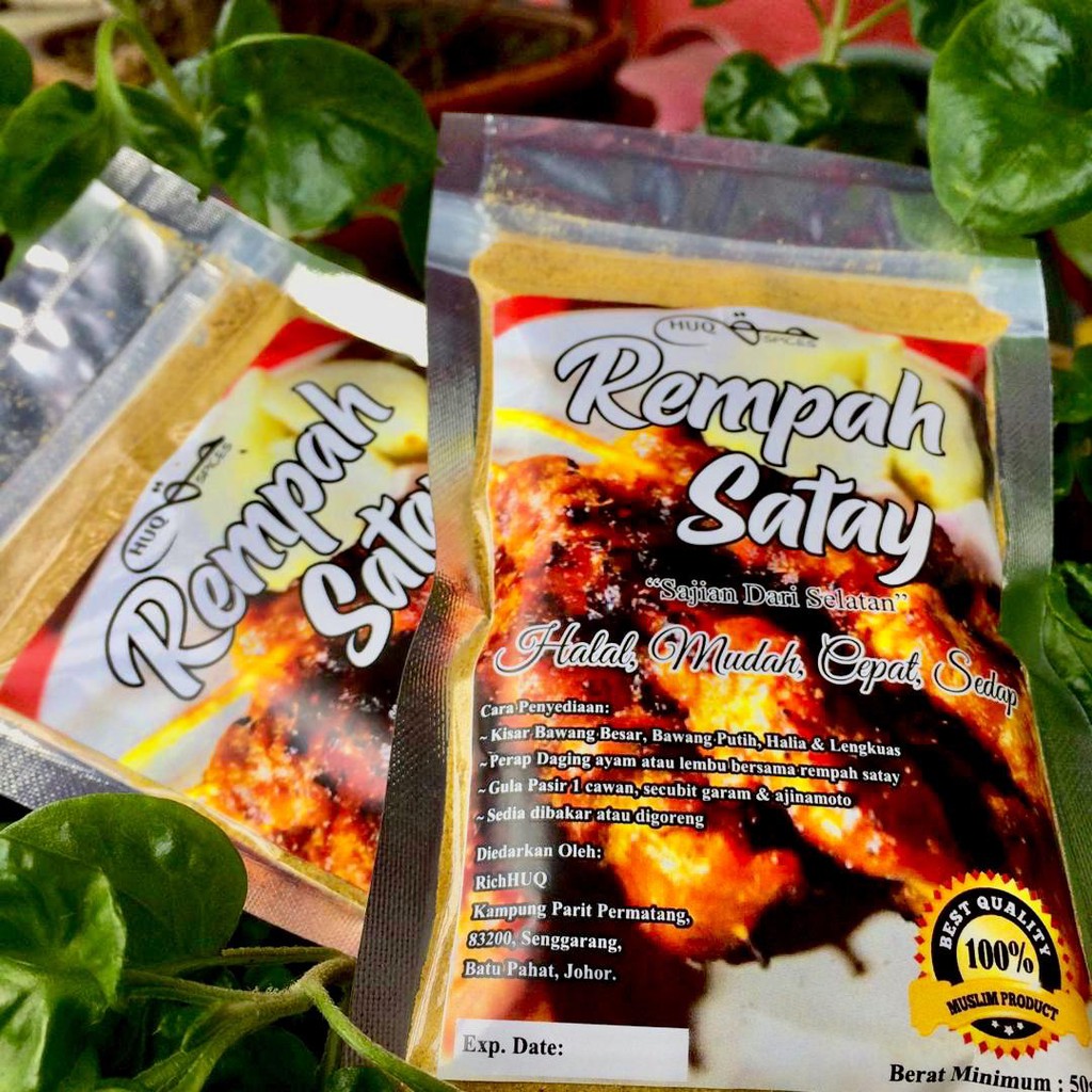 REMPAH SATAY HUQSPICES | Shopee Malaysia
