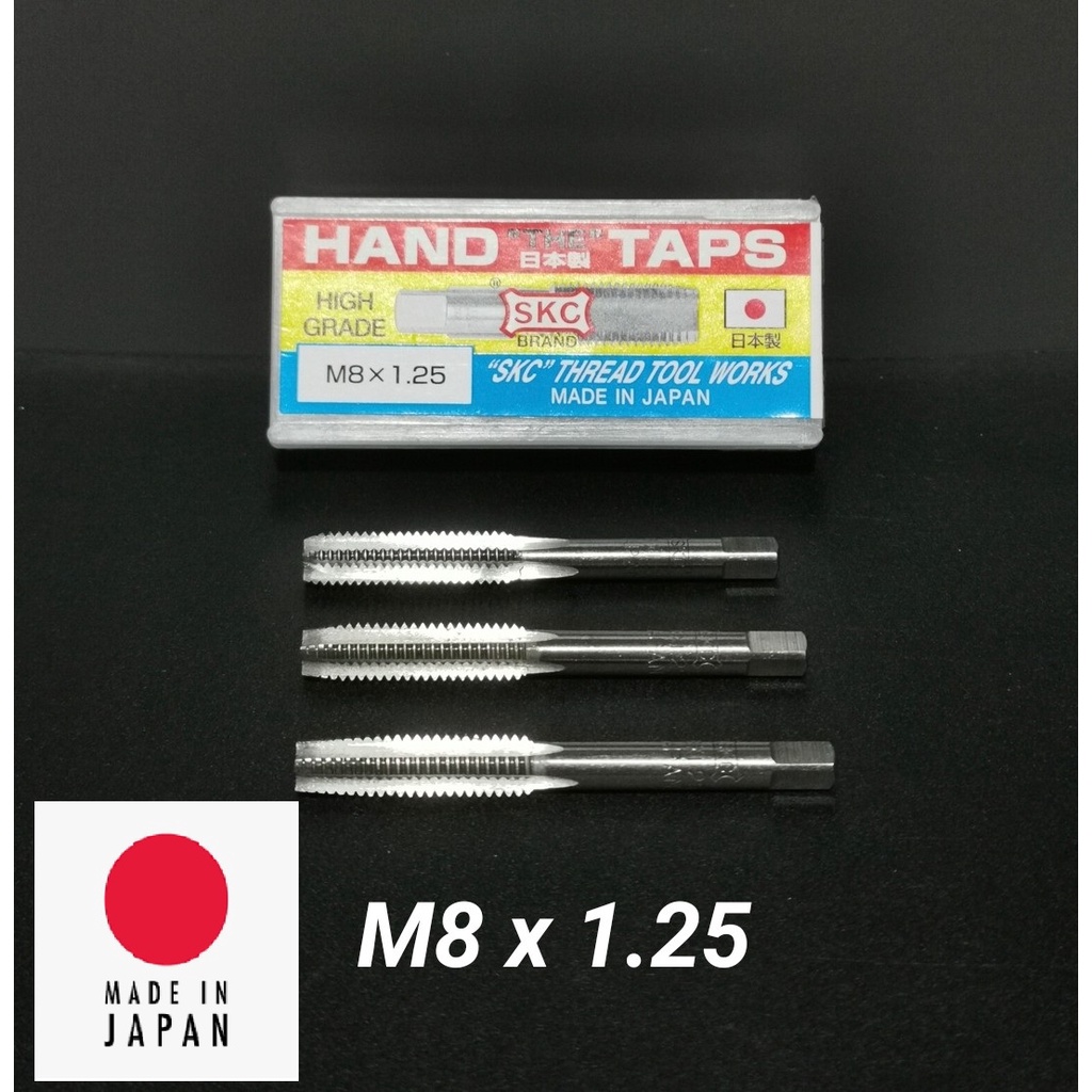 [100% Original] Japan SKC Carbon Steel Hand Tap M2/M3/M4/M5/M6/M8/M10/M12/M13/M14 Industrial ...