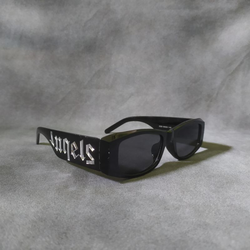 Locs Sunglasses | Gangsta | Hip Hop | Black Black | Shopee Malaysia
