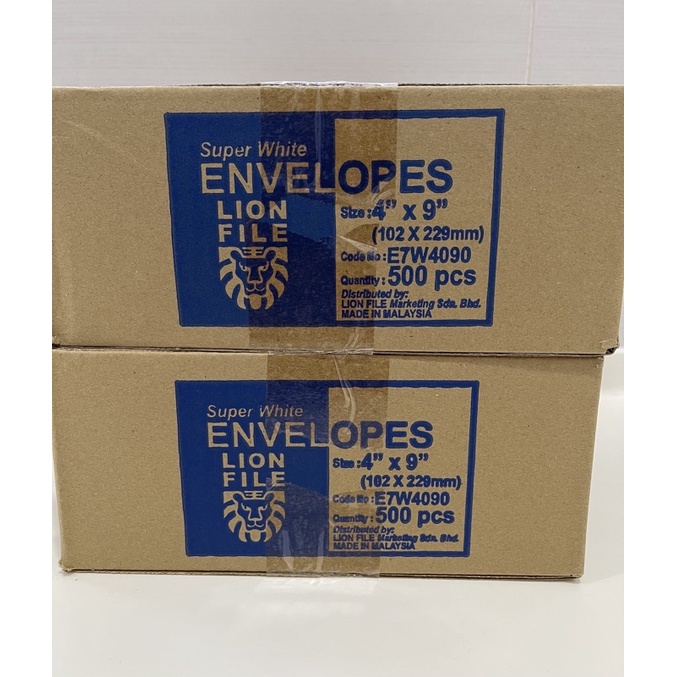 Envelope 4”X9” Putih Card Jemputan (500’s) | Shopee Malaysia
