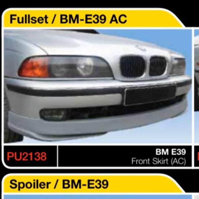 Bmw e39 AC Bodykit body kit front side rear skirt lip boot top ducktail ...