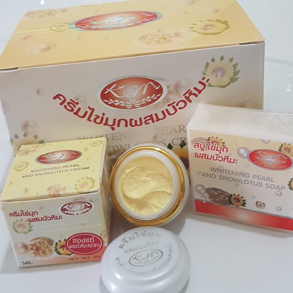 [HOT ITEM] KIM WHITERNING PEARL AND SNOW LOTUS CREAM ORIGINAL 100% ...
