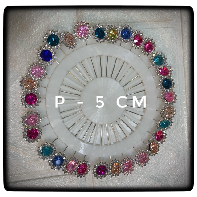 Pin Tudung Shawl Crystal (30pcs) | Shopee Malaysia