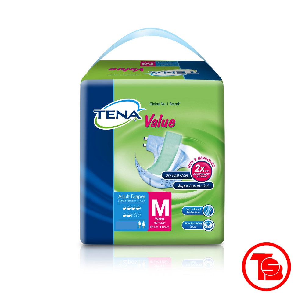 Tena Value Adult Diapers M10 / L8 / XL8 | Shopee Malaysia