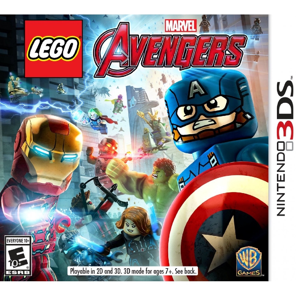 3DS LEGO MARVEL'S AVENGERS (US) (ENGLISH) (NEW) | Shopee Malaysia