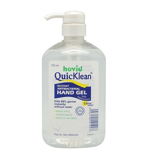 QUICKLEAN HAND SANITIZER GEL 500ML(EXP: 04/25) | Shopee Malaysia