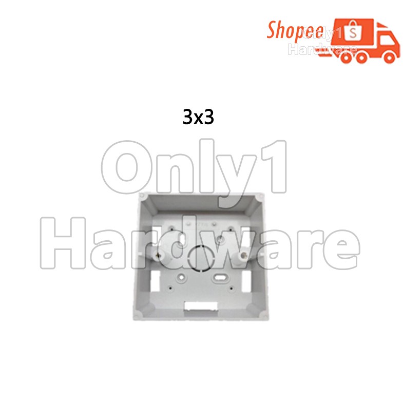 PVC BASE PVC BOX SURFACE NUT BOX ELECTRICAL BOX PLASTIC WHITE BOX BASE ...