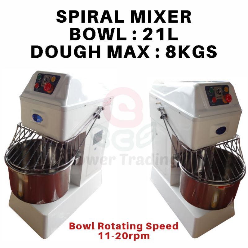 THE BAKER SPIRAL MIXER DOUGH MIXER 20L | Shopee Malaysia