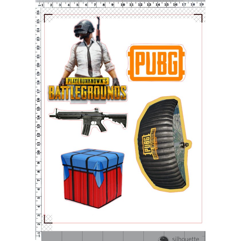 PUBG Cake Topper 002 | Shopee Malaysia