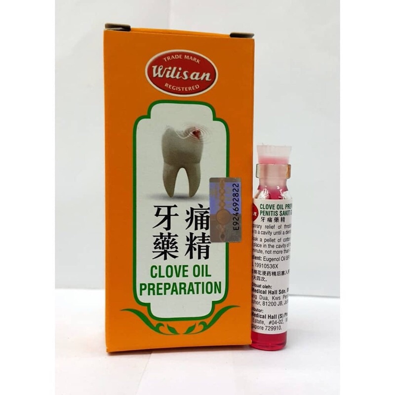 Wilisan Clove Oil Preparation / Penitis Sakit Gigi (2ml) 牙痛药精 | Shopee ...
