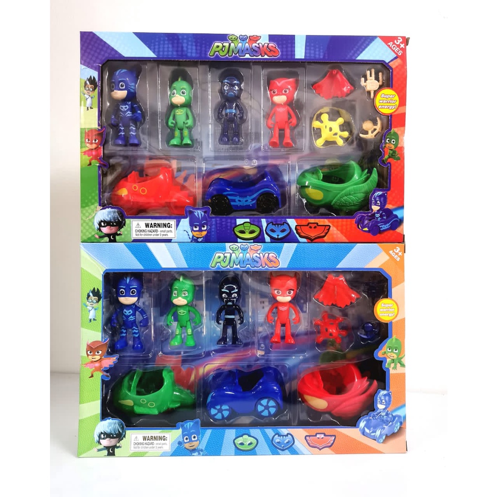 (READY STOCK) P J_MASK FIGURE SET TOY | Shopee Malaysia