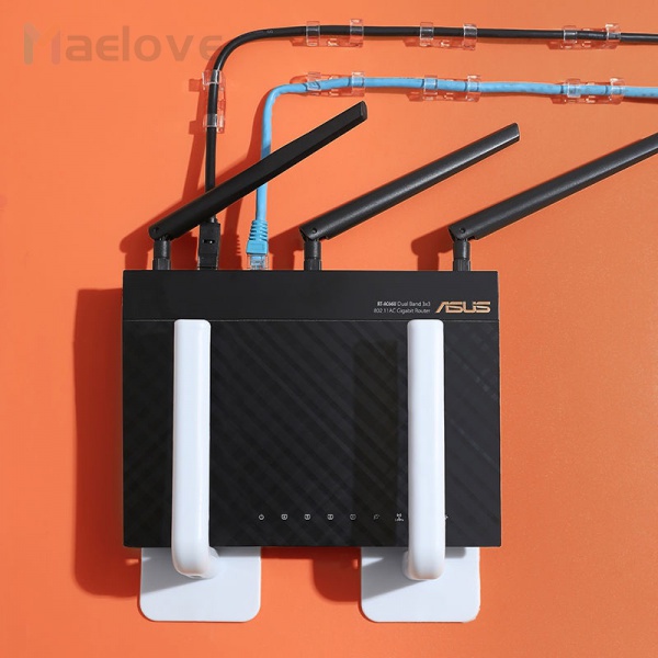 TV wall set top box wifi router storage TV Sets Router Rack placement ...