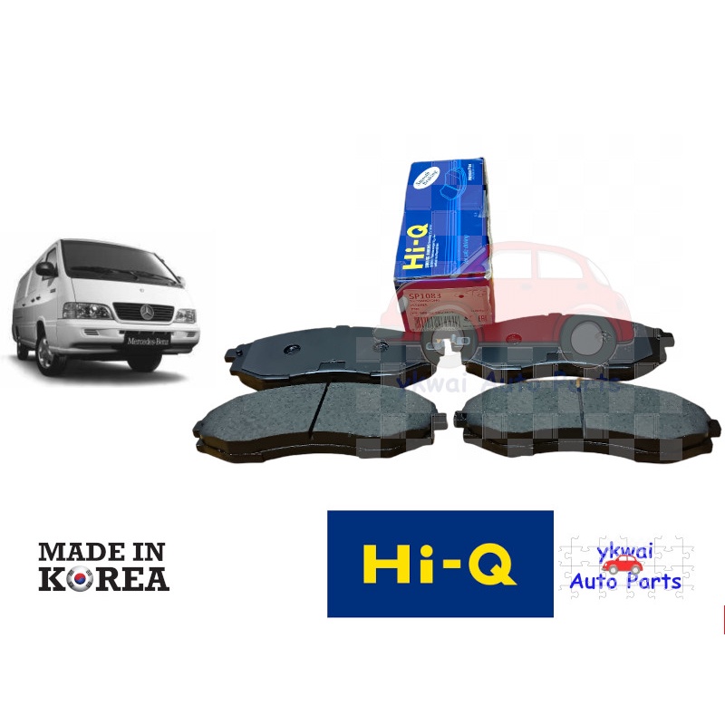 Mercedes MB100/MB140 Front Brake Pad (SP1083) (Hi-Q/Frixa/Hi-Tec ...