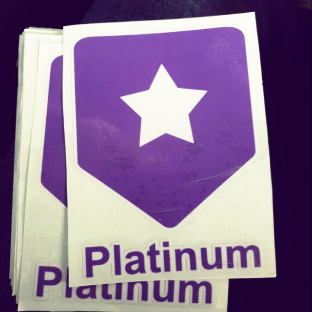 (READY STOCK) GRAB CAR PLATINUM BODY STICKER | Shopee Malaysia