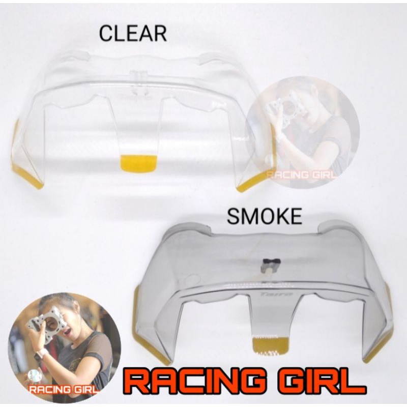 ARC RITZ HELMET SPOILER SMOKE / CLEAR | Shopee Malaysia