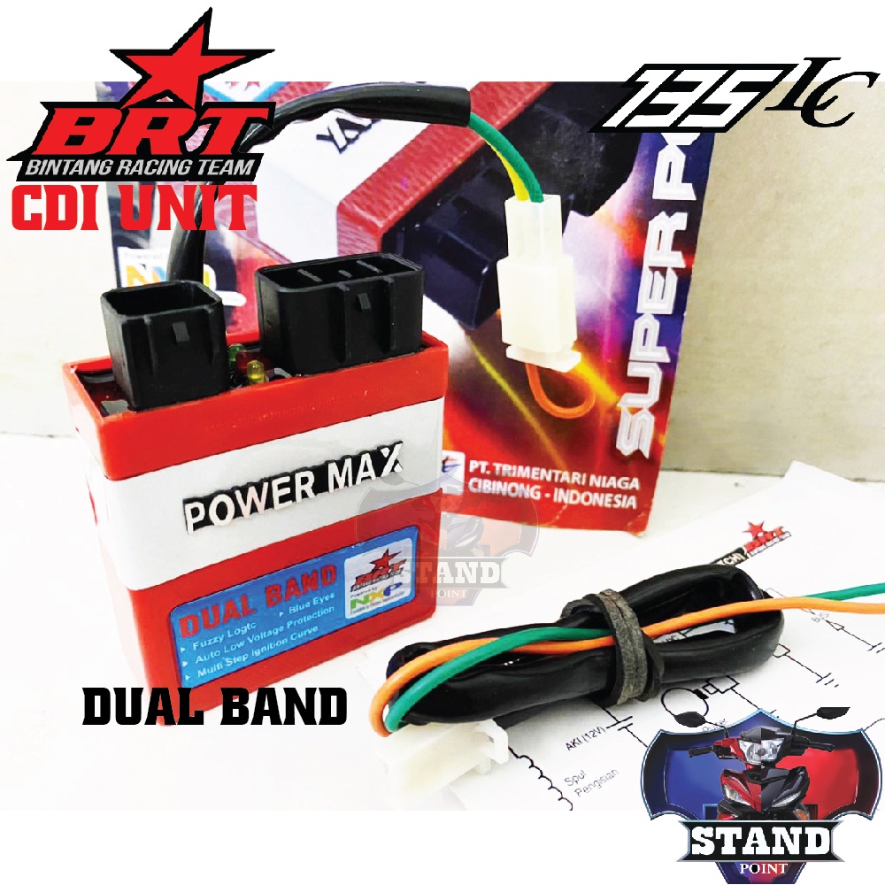CDI BRT RACING LC135 LC 135 NEW 135LC CDIT UNIT ORIGINAL INDONESIA ( BUANG CUT OFF) | Shopee ...