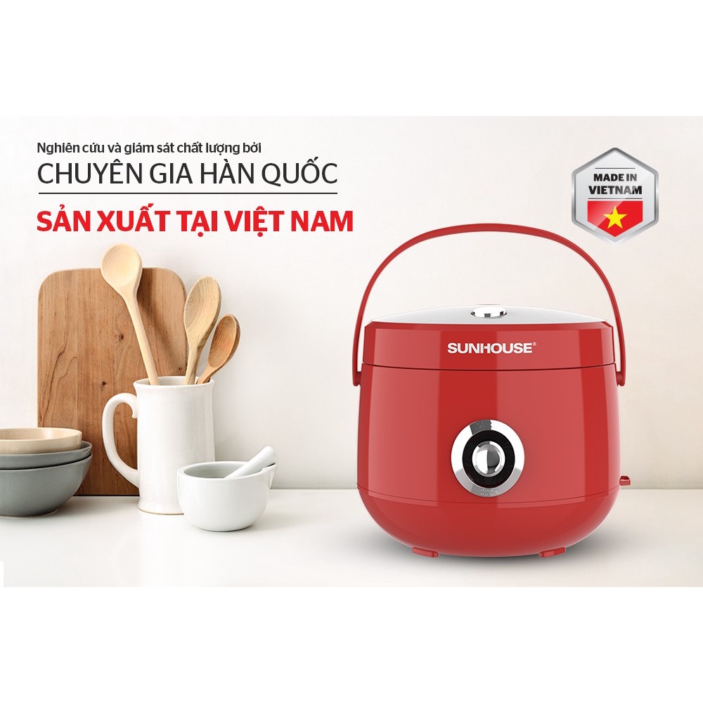 Sunhouse SHD8606 1.8 liter Electric Lid Rice Cooker | Shopee Malaysia