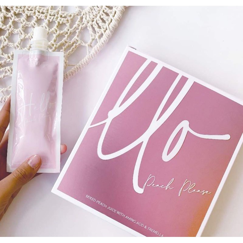 Hello Peach Please Hpp By Loveliee Beauty 🔥 Original 🔥 Shopee Malaysia 